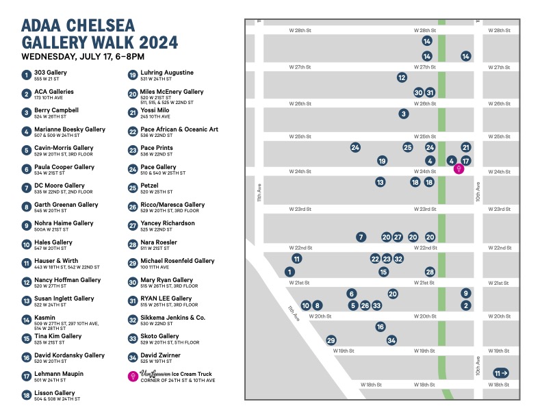 Gallery Walk Opus Chelsea: Gallery Walk And The High Line