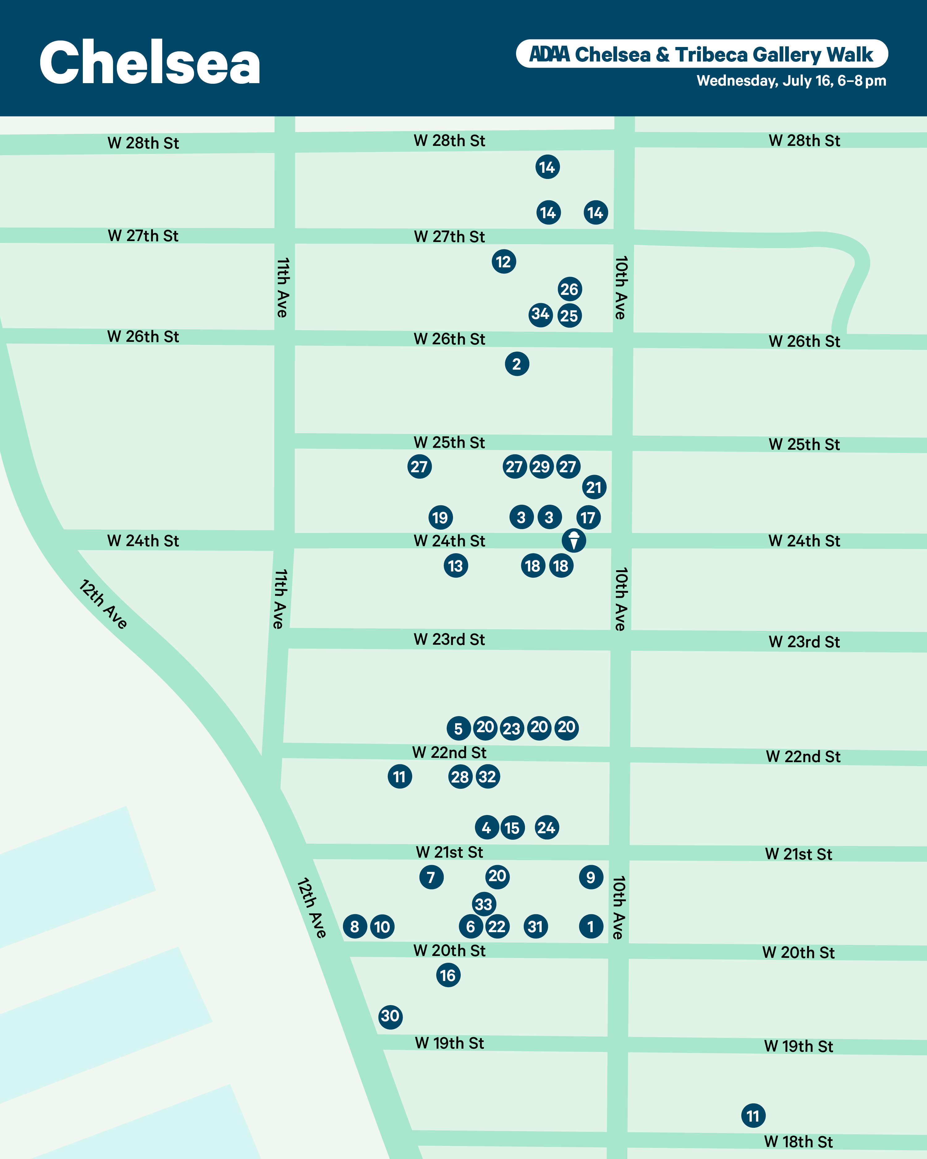 ADAA Chelsea & Tribeca Gallery Walk 2025 - Events - ADAA